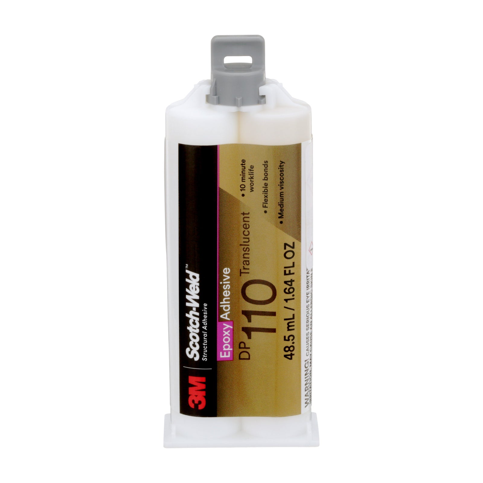 3M DP110 Epoxy Adhesive - Flexible Adhesive for Plastic and Metal