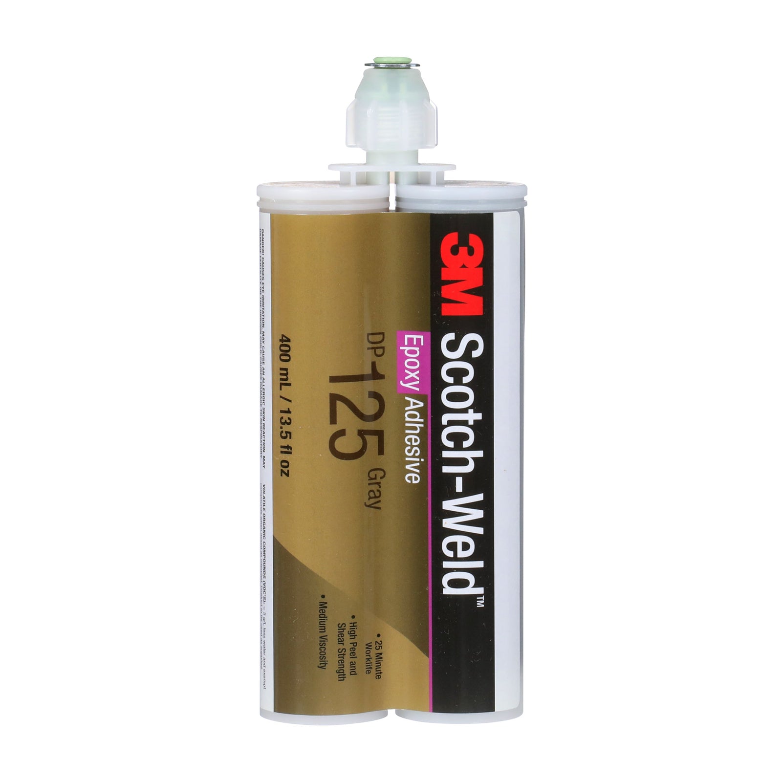 3M DP125 Gray Epoxy Adhesive - Long Work Life Epoxy Adhesive