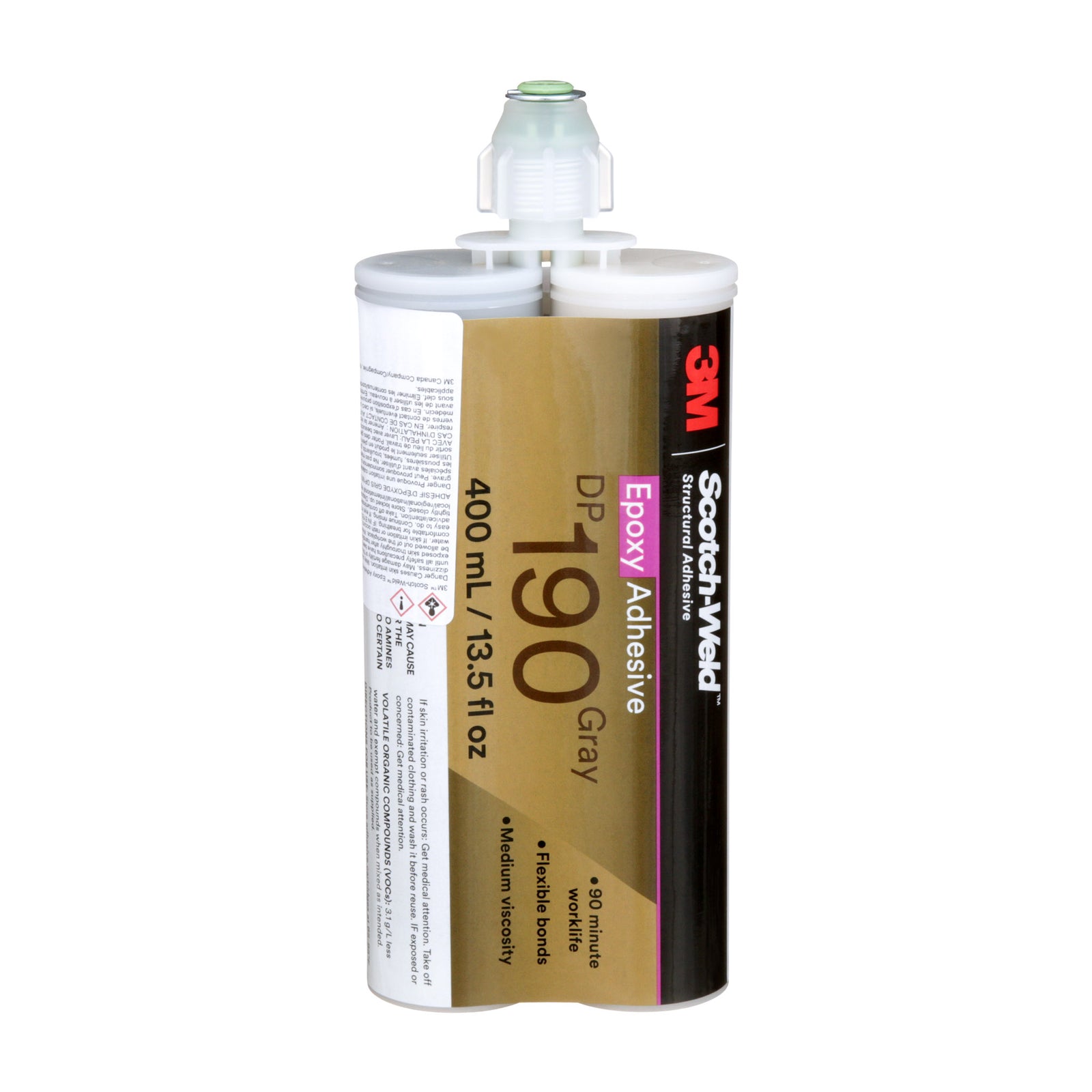 3M DP190 Gray Epoxy Adhesives - 90 Minute Work Life Epoxy