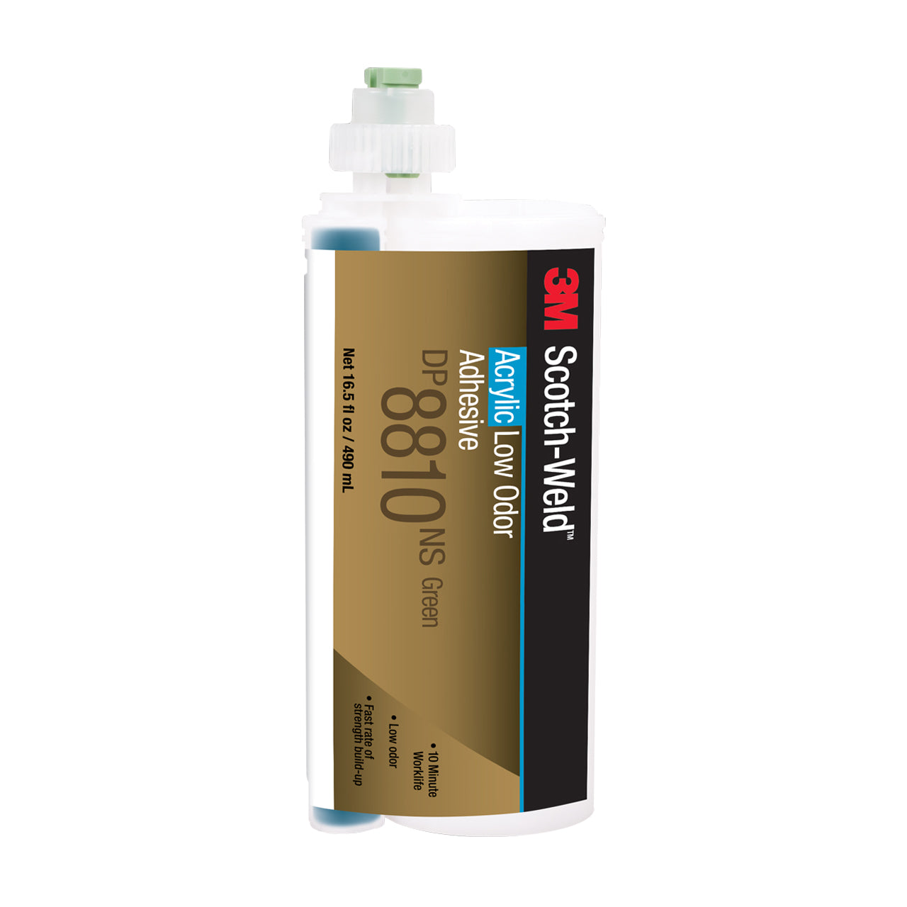 3M Scotch-Weld DP8810NS Green Low Odor Structural Acrylic Adhesive