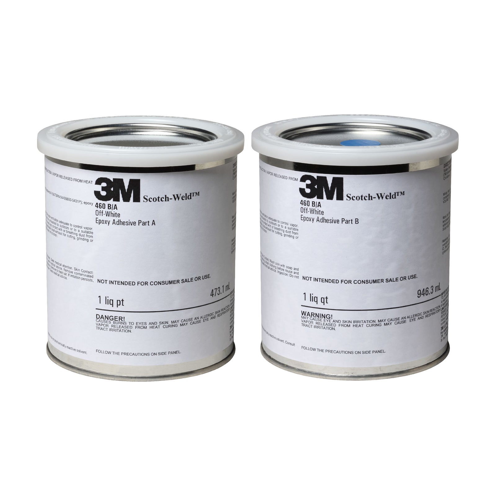 3M Scotch-Weld 460 Off-White Epoxy Quart Kit