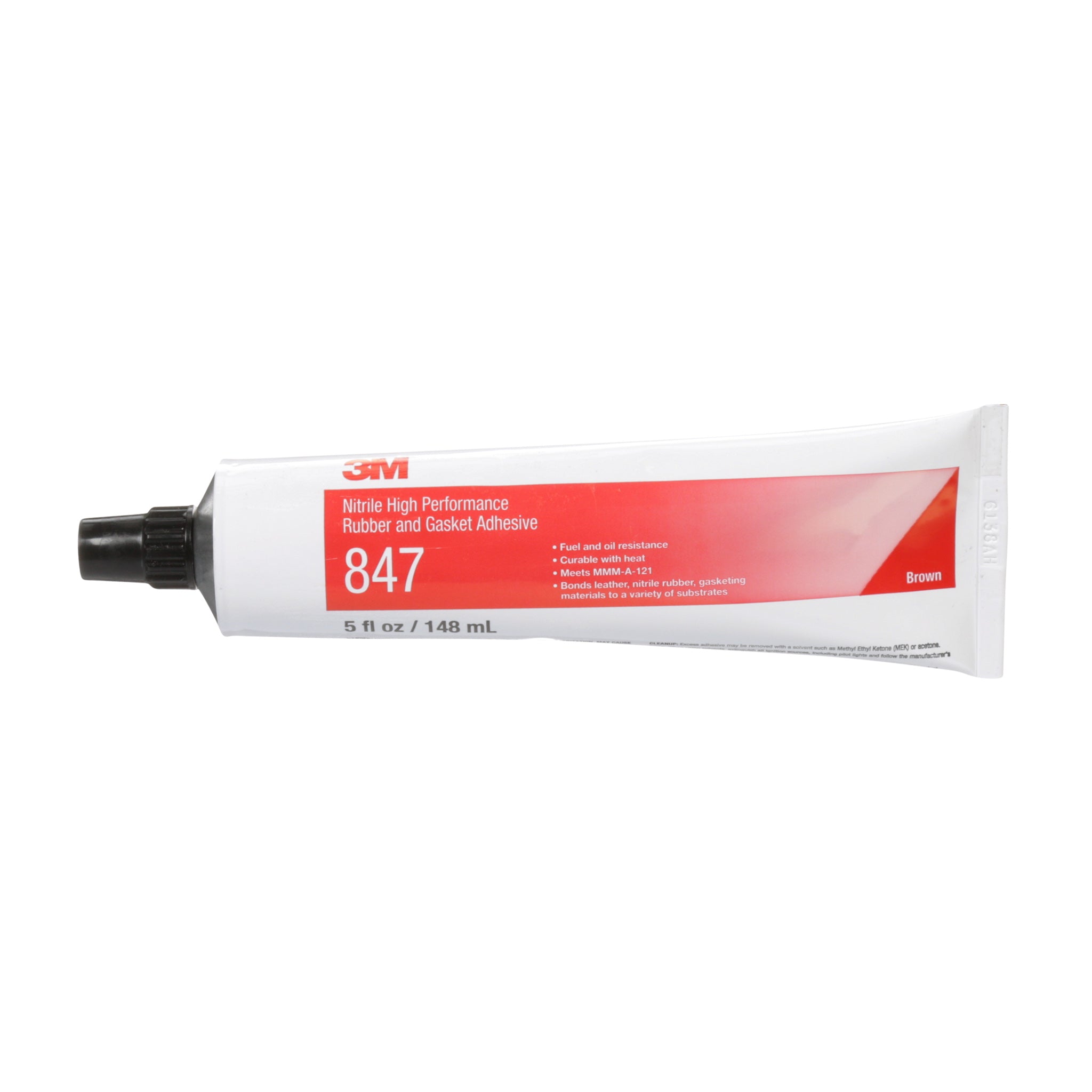 3M 847 High Performance Nitrile Rubber and Gasket Adhesive - 5 oz Tube