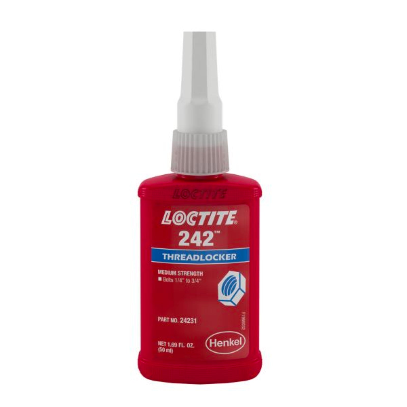 Loctite 242 Low Strength Removable Blue Threadlocker