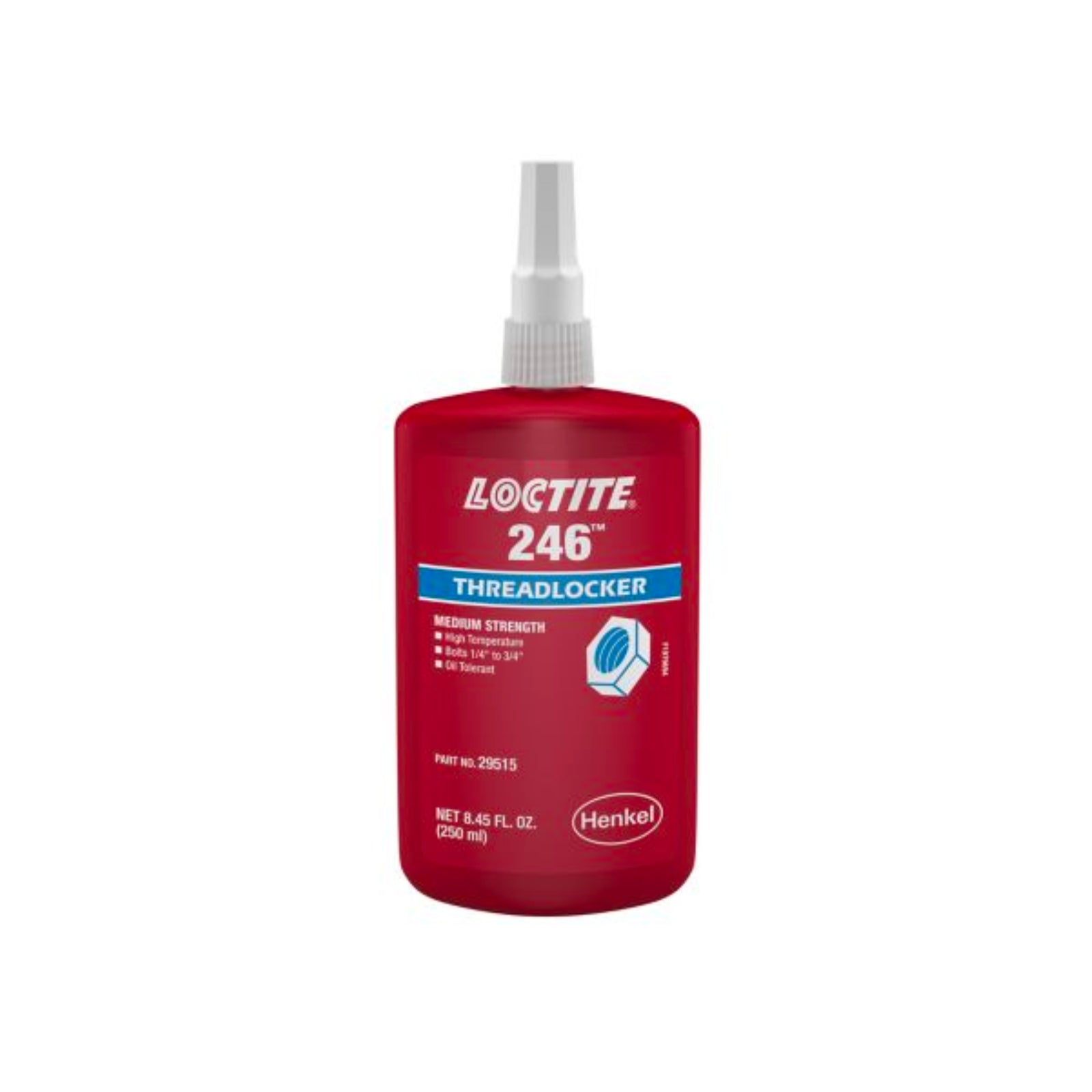 Loctite 246 High Temperature Medium Strength Threadlocker