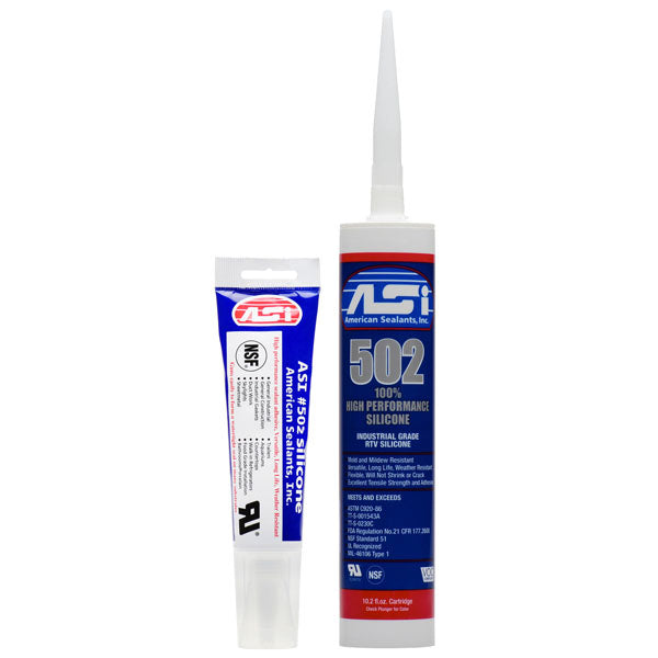 American Sealants ASI 502 100% RTV Silicone - Standard Colors